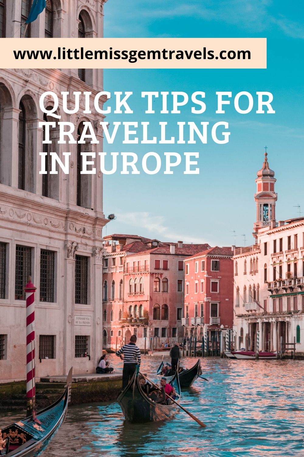Quick Tips for Travelling in Europe - Little Miss Gem Travels